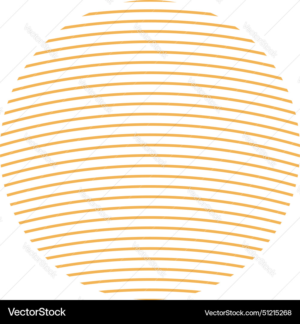 Abstract geometric sun full moon line art Vector Image