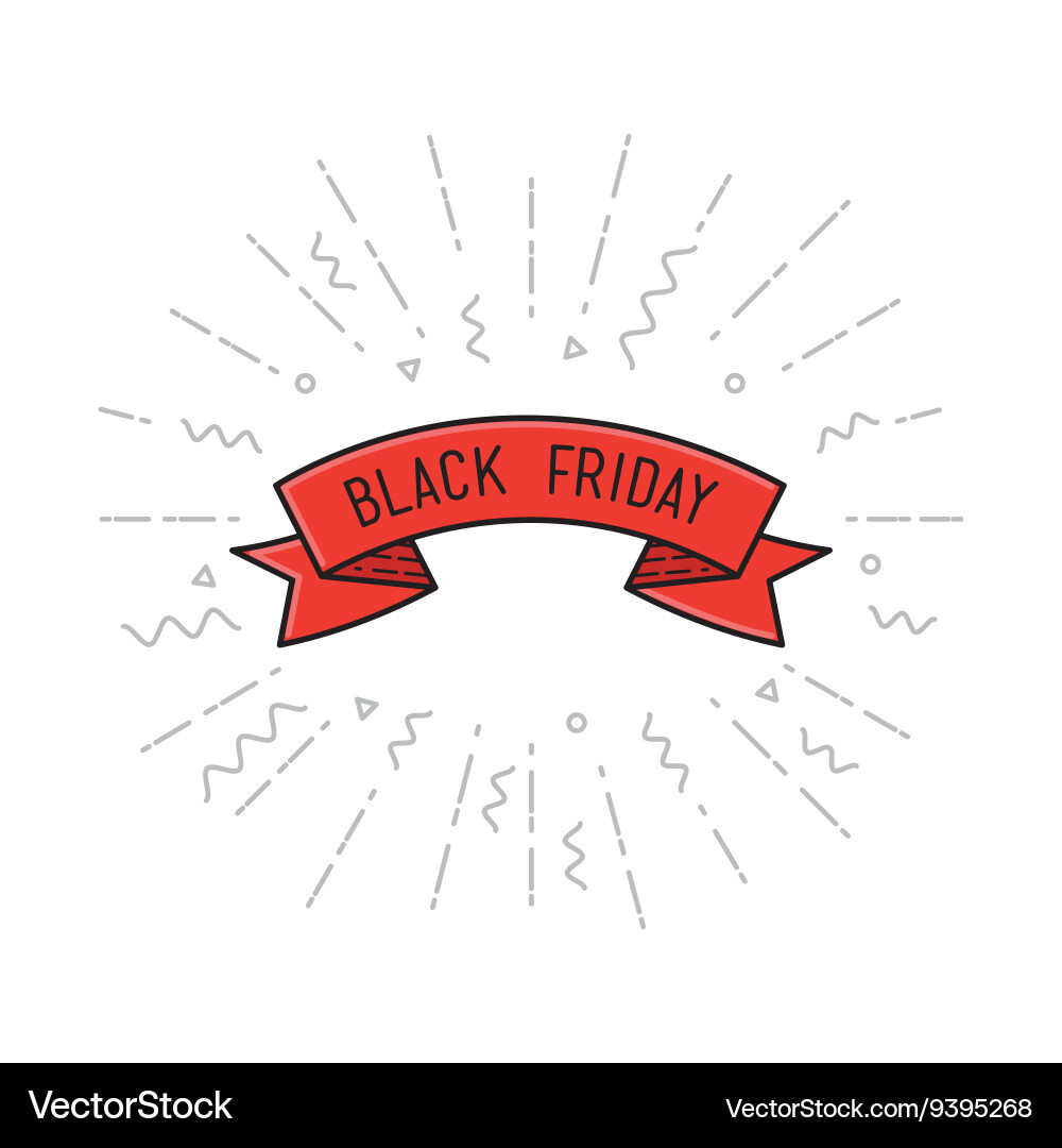 Black finally friday Royalty Free Vector Image