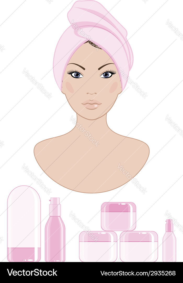 Cosmetics Royalty Free Vector Image - VectorStock