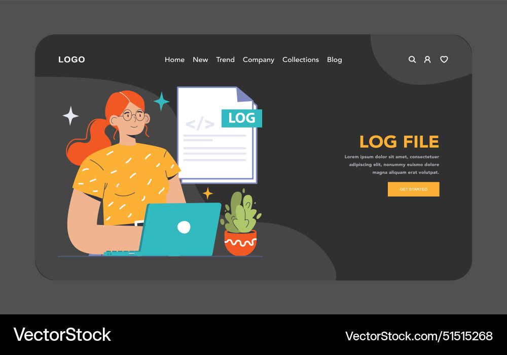 Software testing web banner or landing page dark Vector Image Software testing web banner or landing page dark Vector Image
