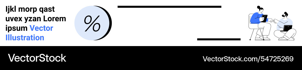 Business team collaboration with financial Vector Image