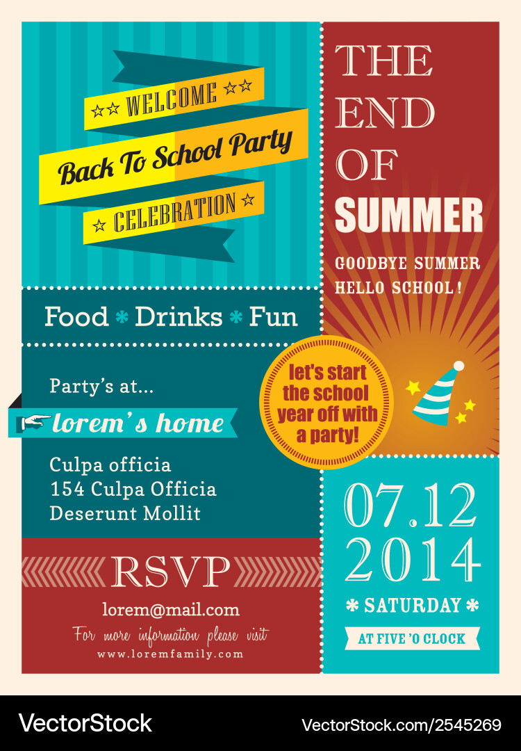 Year End Party Invitation Vector Images (over 250)