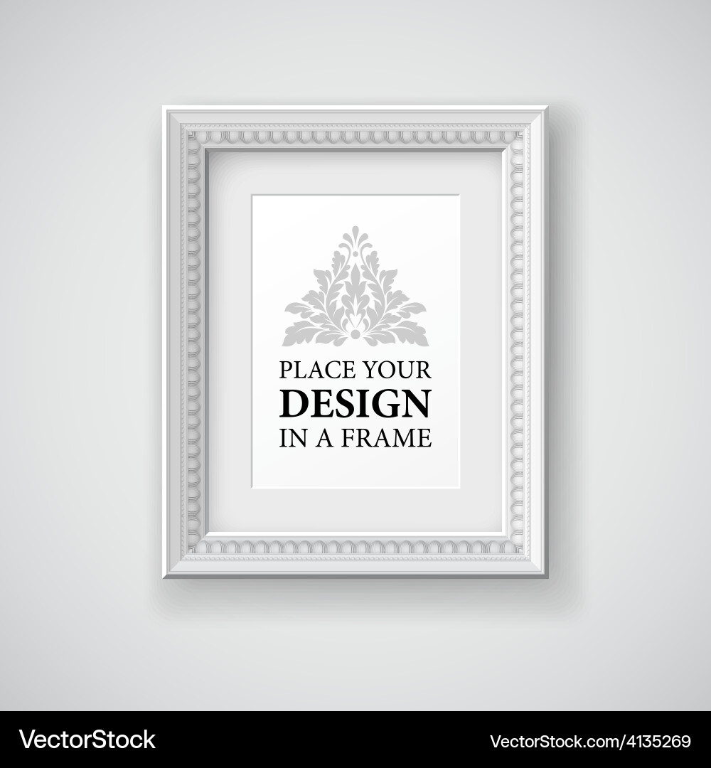 Frame template Royalty Free Vector Image - VectorStock
