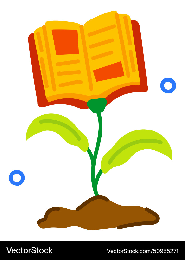 Educational growth Royalty Free Vector Image - VectorStock