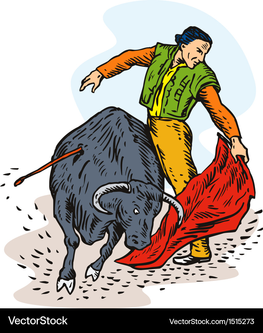 Bullfighter Drawing