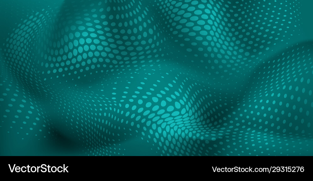 Abstract Halftone Wave Background Royalty Free Vector Image