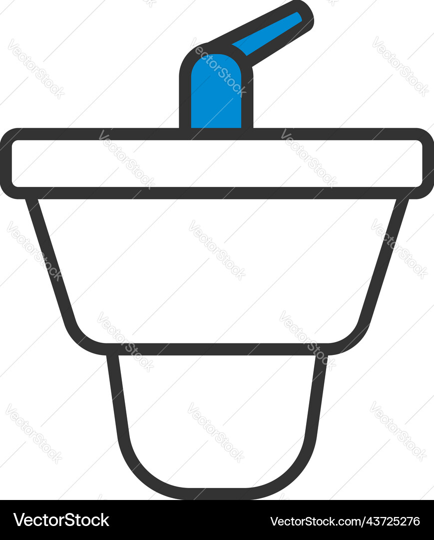 Bidet icon Royalty Free Vector Image - VectorStock