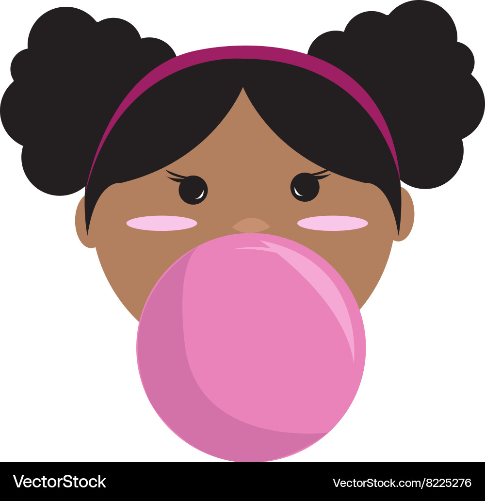 Bubble gum Royalty Free Vector Image - VectorStock