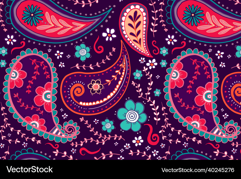 Pink Paisley Pattern