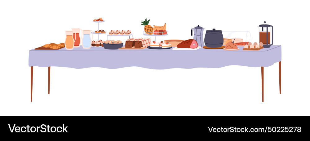 Buffet Table Vector Images (over 2,400)