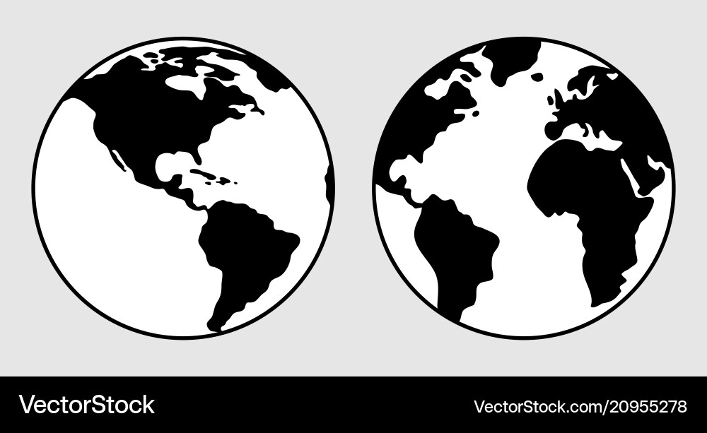 Image of the planet earth Royalty Free Vector Image