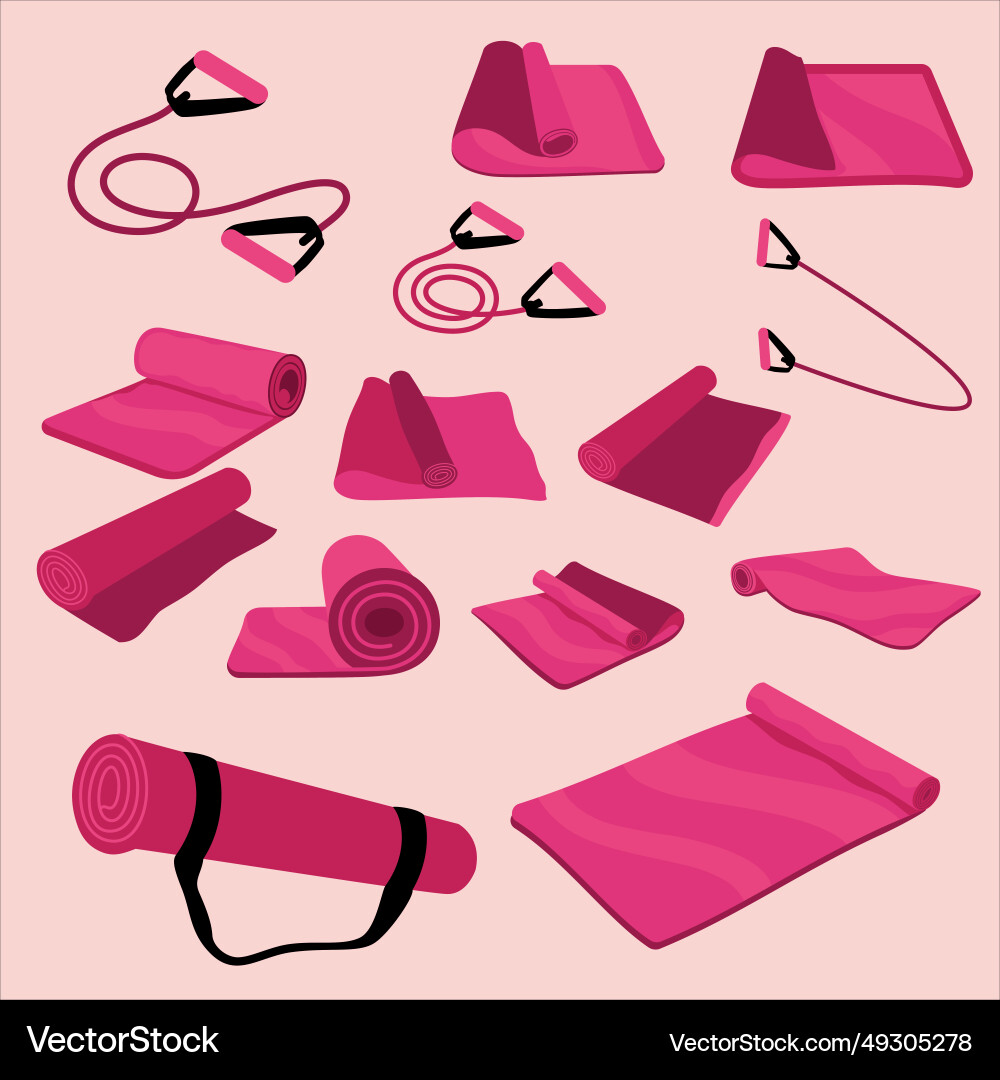 Yoga Mat Vector Images (over 9,600)