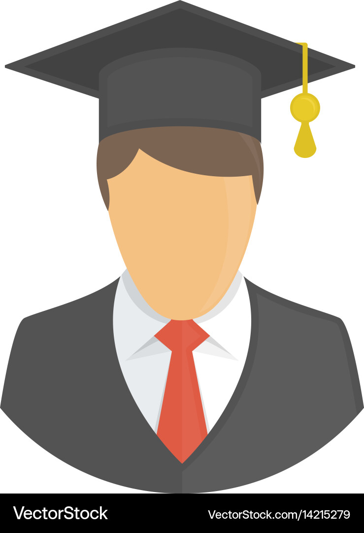 Graduate icon Royalty Free Vector Image - VectorStock