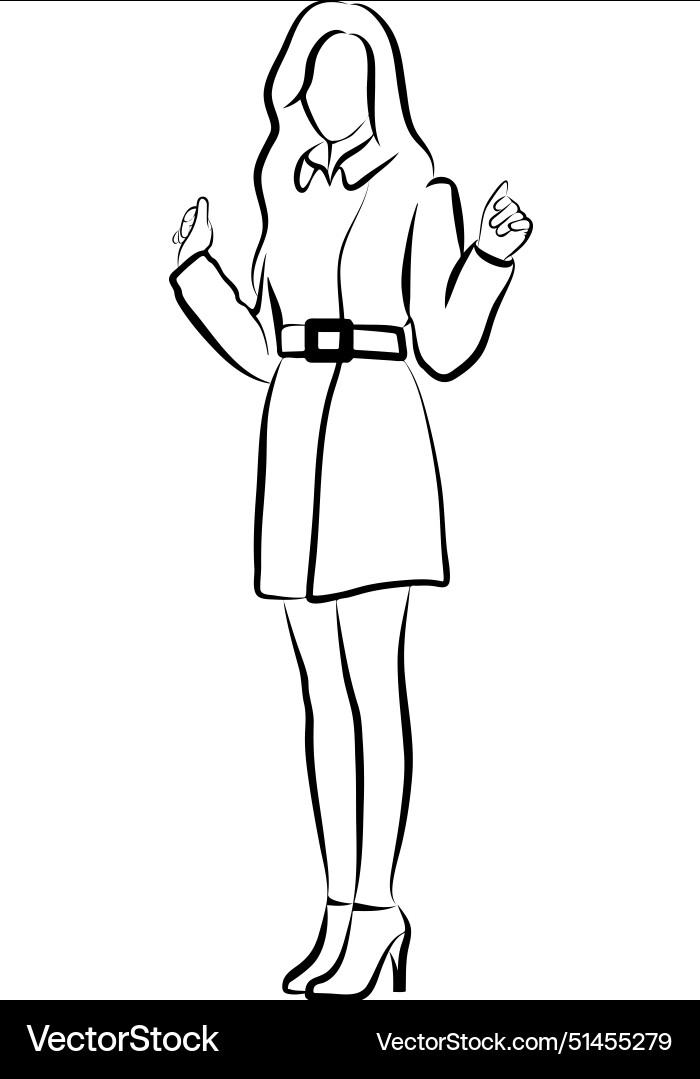 Woman Royalty Free Vector Image - VectorStock