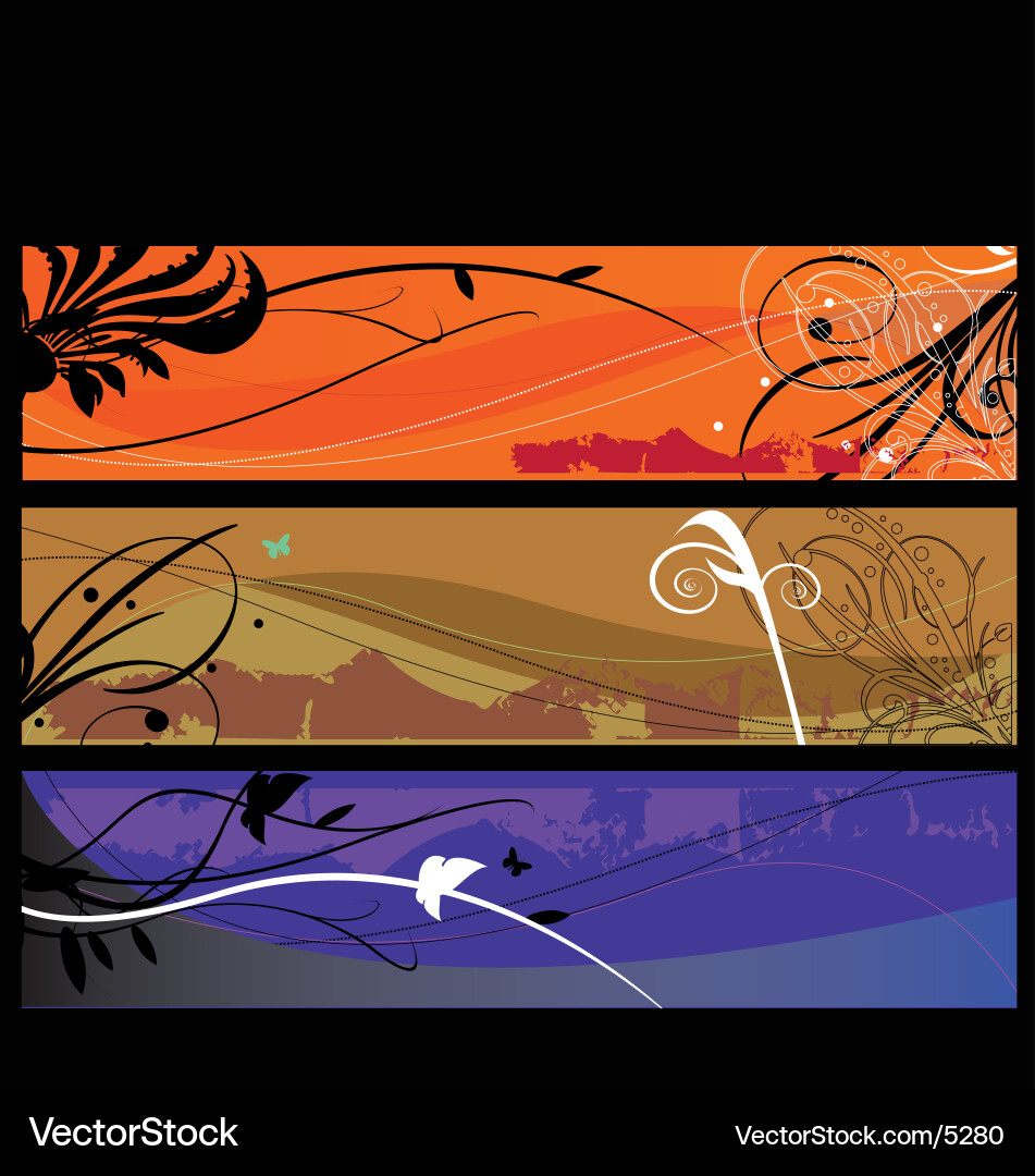 Landscape layers Royalty Free Vector Image - VectorStock