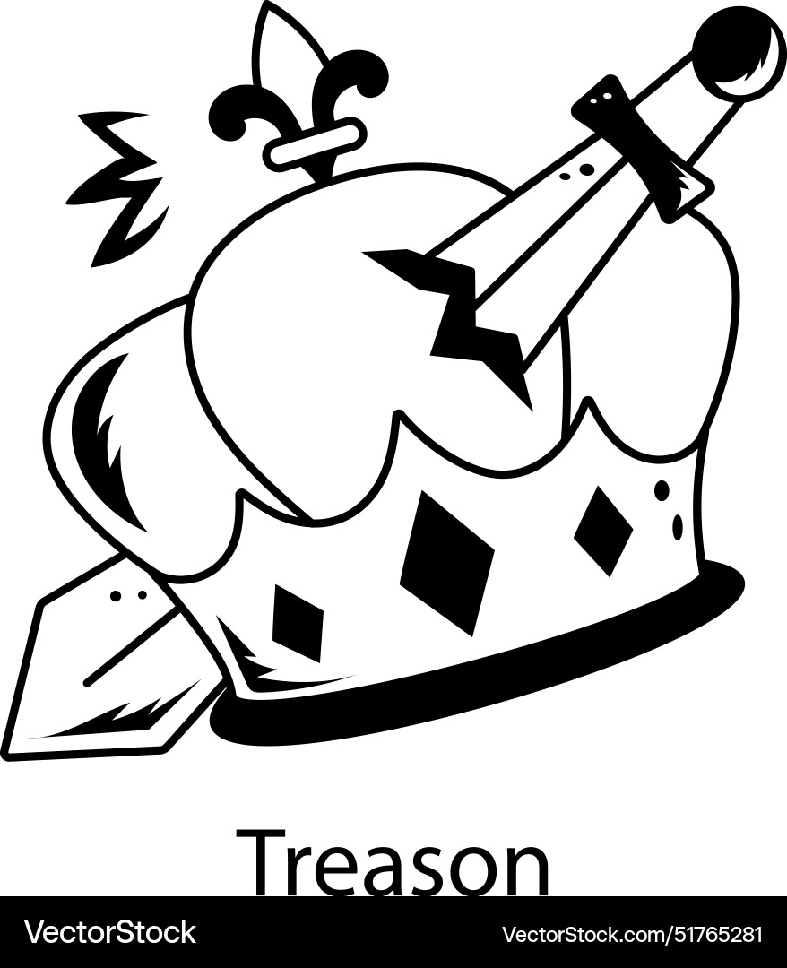 Treason Royalty Free Vector Image - VectorStock