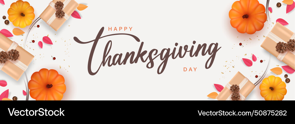 Thanksgiving Royalty Free Vector Image - VectorStock