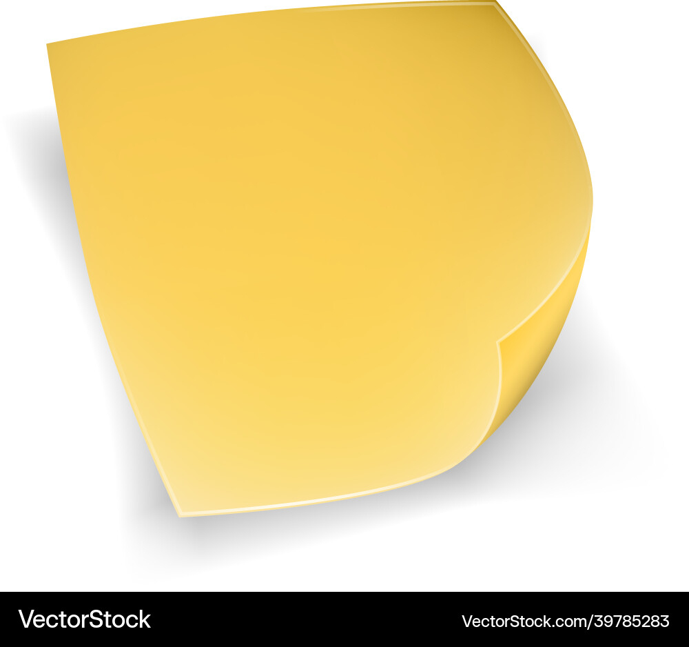 Stick notes Royalty Free Vector Image - VectorStock