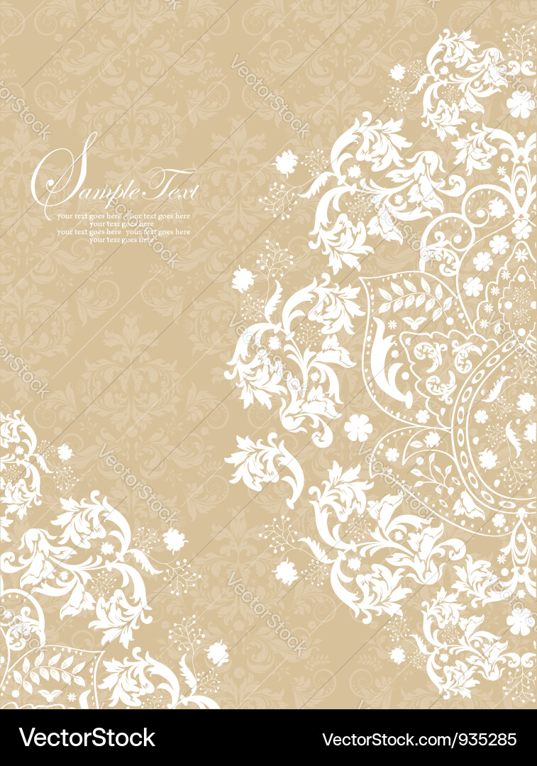 Grunge Damask Vector Images (over 4,300)