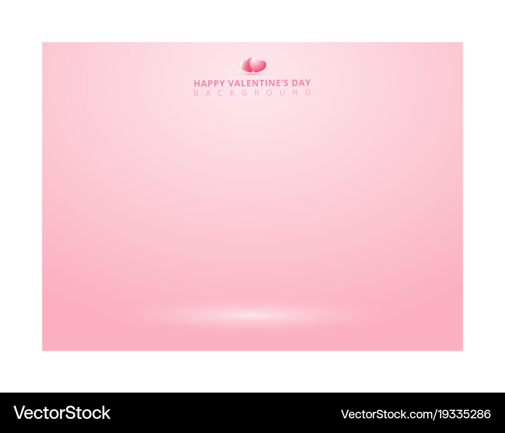 Pink studio background with lighting Royalty Free Vector