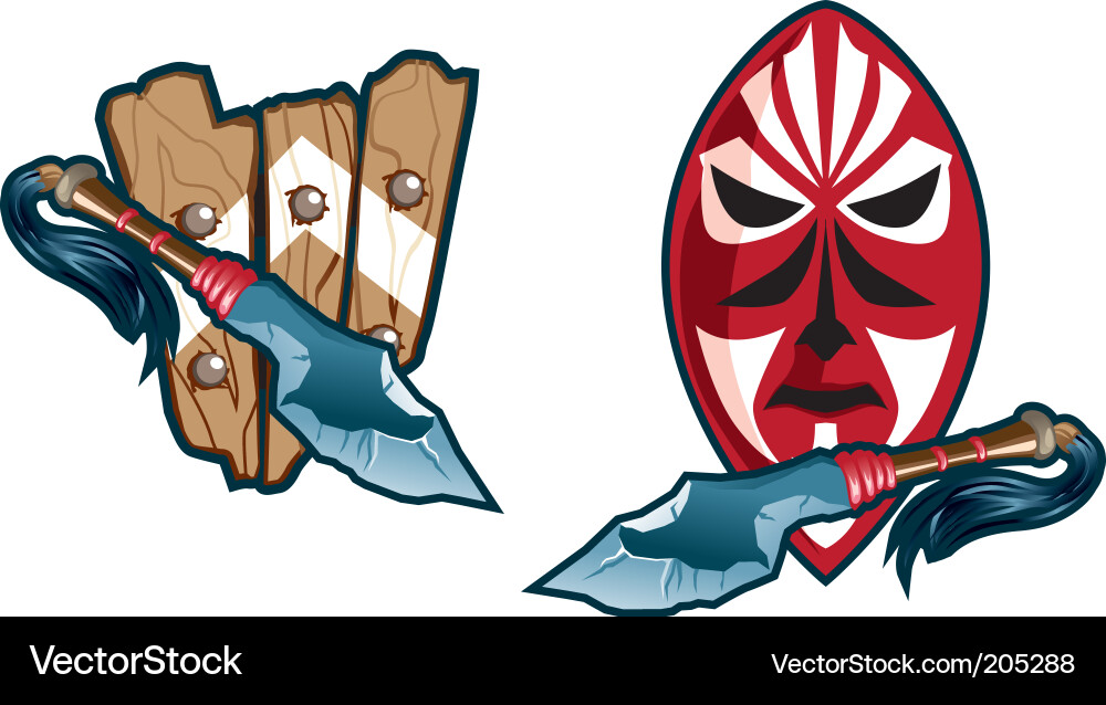 Heraldic arms Royalty Free Vector Image - VectorStock