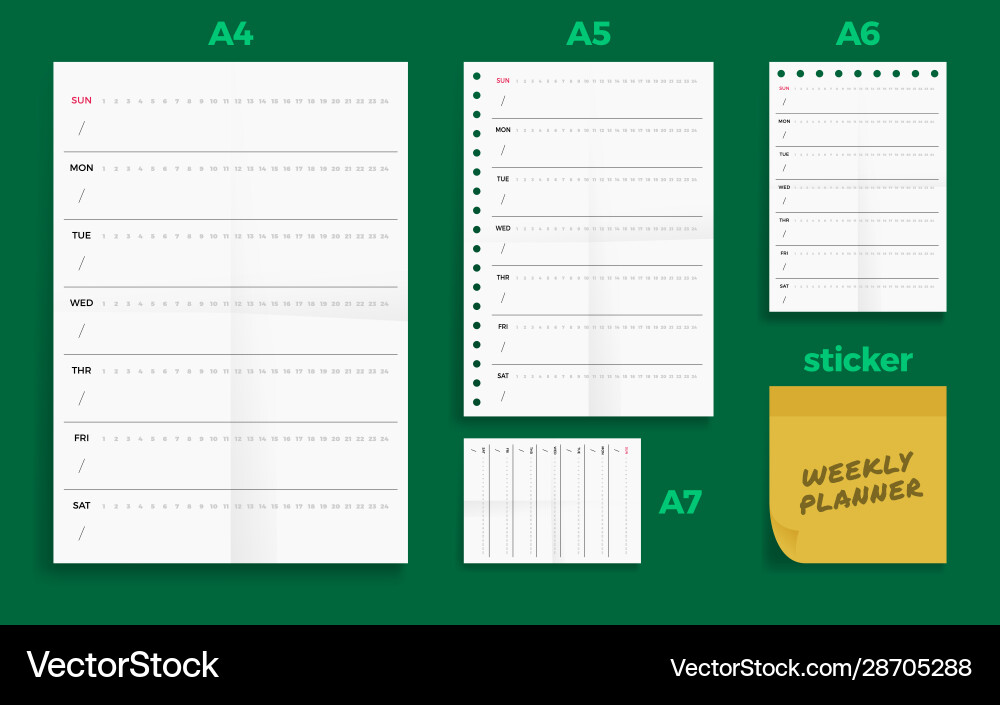 Free Template A4 Green Vector Images (over 1,100)