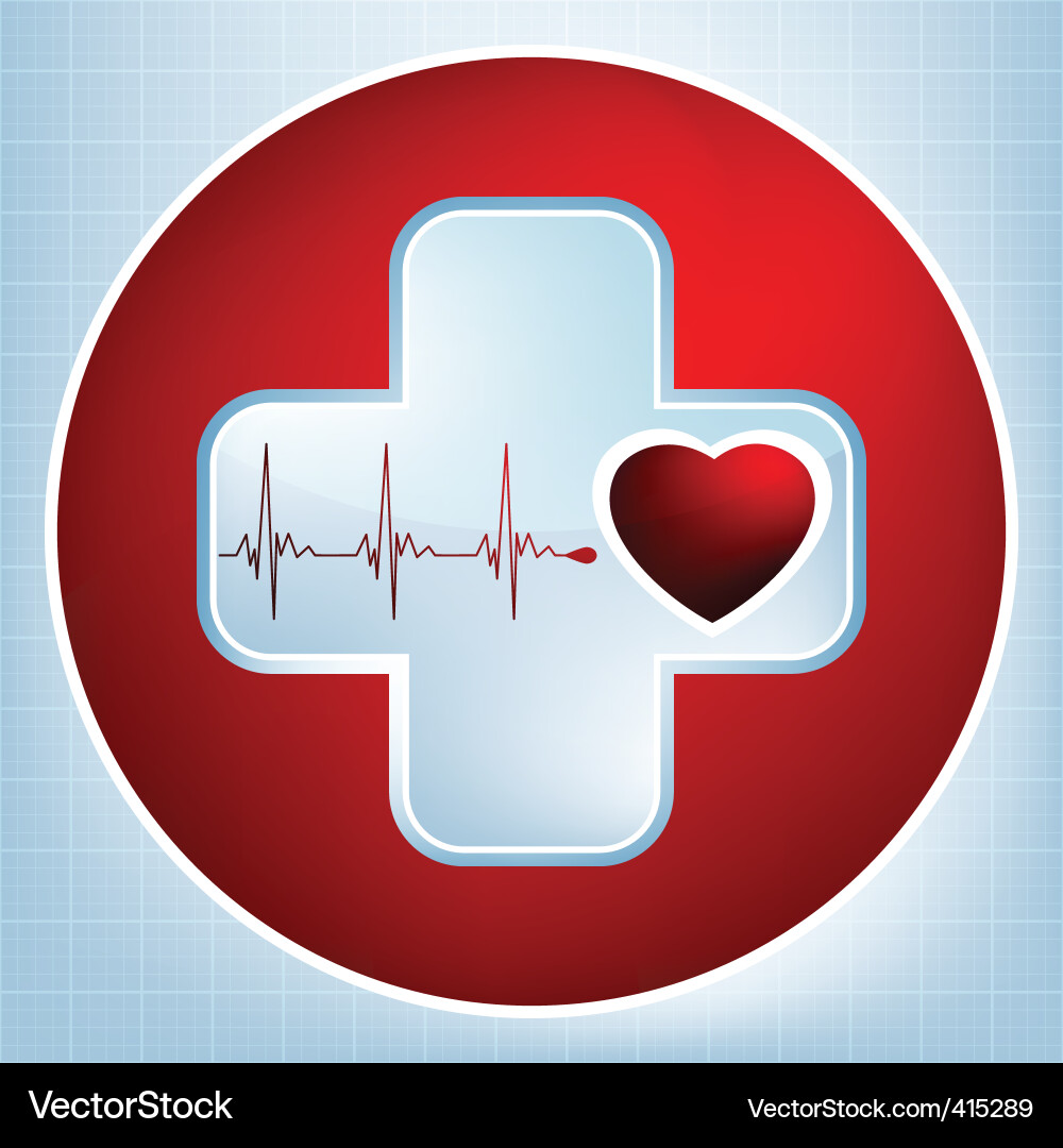 Heartbeat Royalty Free Vector Image - VectorStock