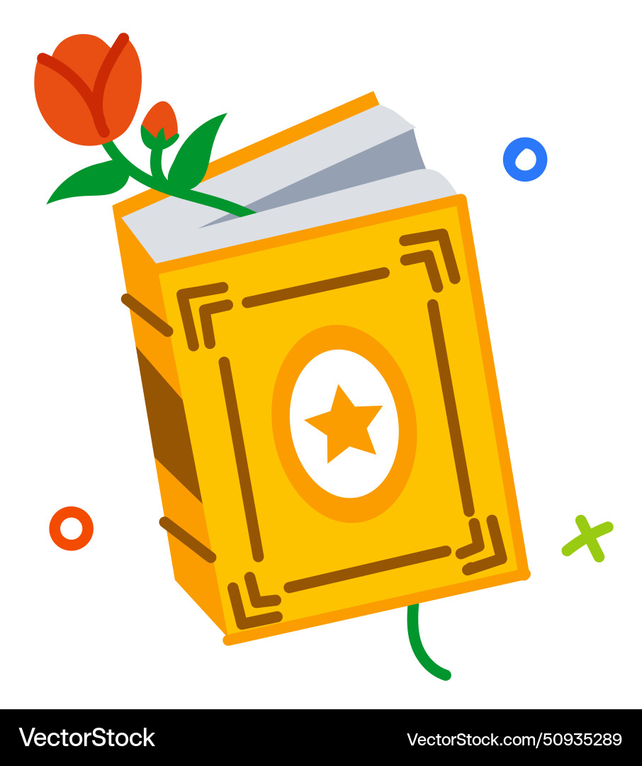 Novel Royalty Free Vector Image - VectorStock