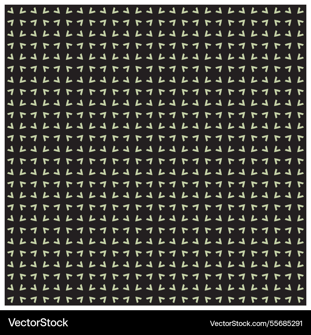 Geometric diamonds wavy lines print pattern Vector Image