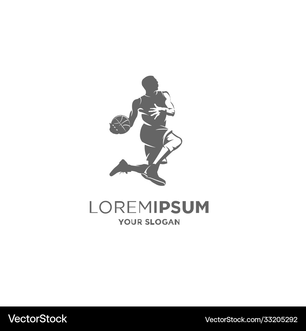 Basketball player Royalty Free Vector Image - VectorStock