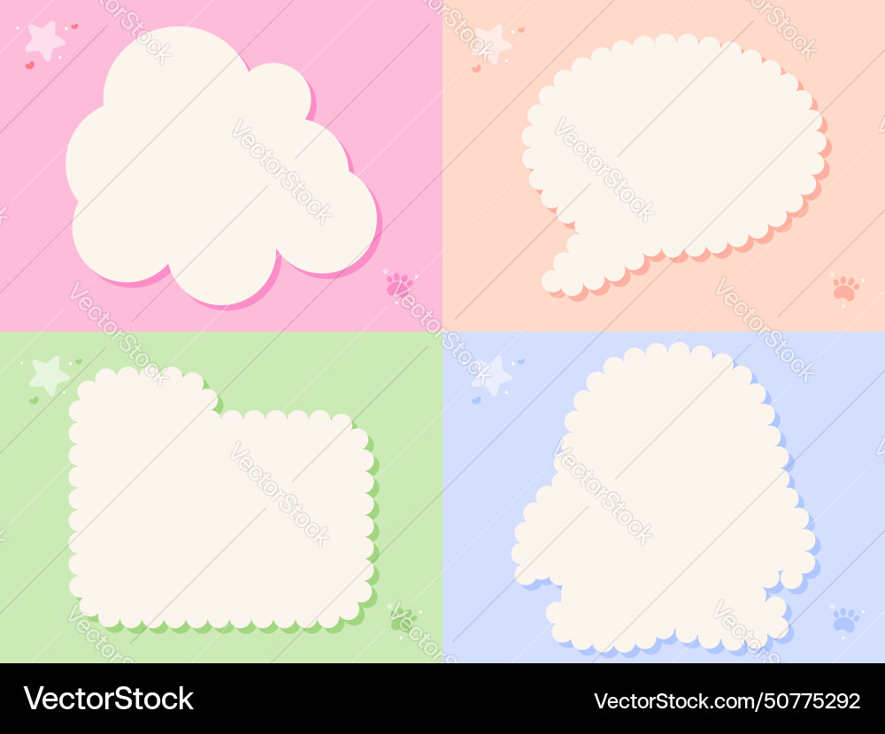 Minimal abstract shape set Royalty Free Vector Image