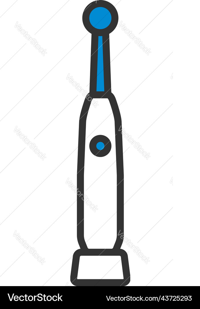 Electric toothbrush icon Royalty Free Vector Image