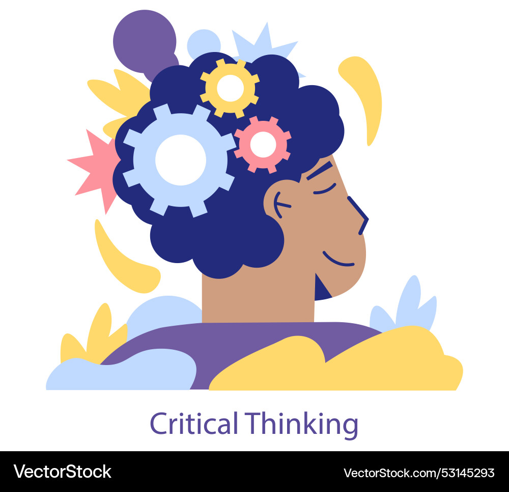 Stem education flat Royalty Free Vector Image - VectorStock