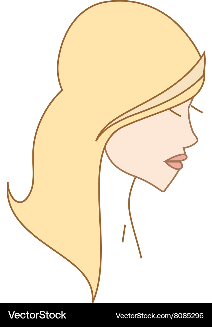 Lady Royalty Free Vector Image - VectorStock