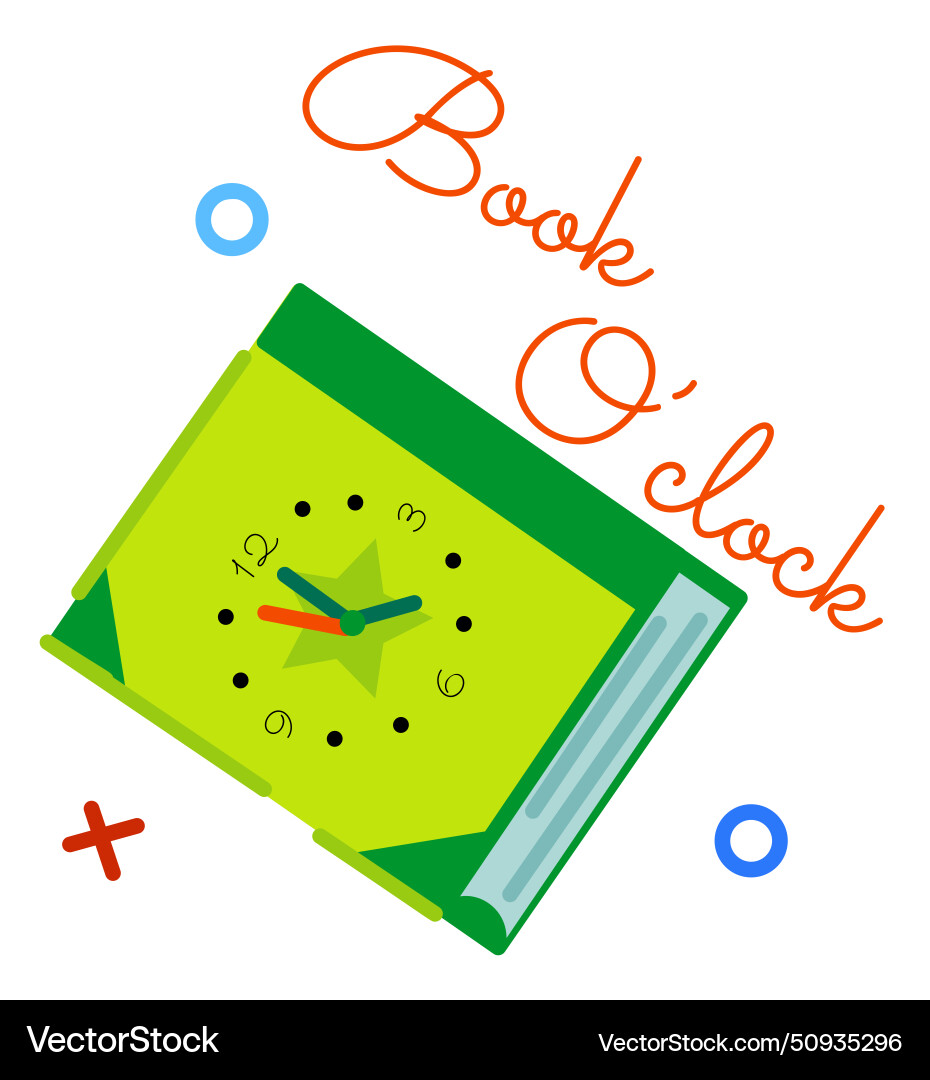 Study time Royalty Free Vector Image - VectorStock