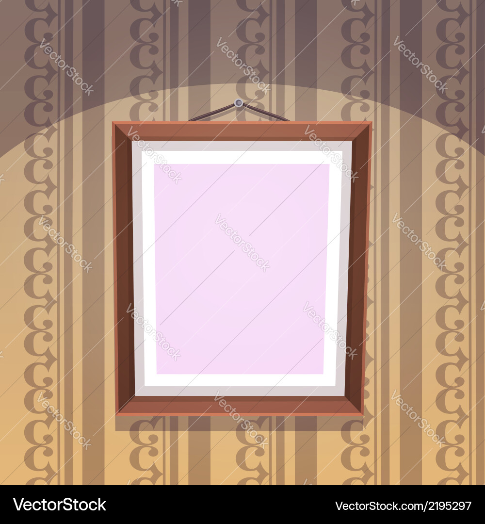 Picture frame Royalty Free Vector Image - VectorStock