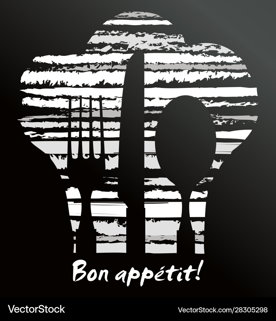 Abstraktes Restaurantdesign - Hintergrund Vektorbild