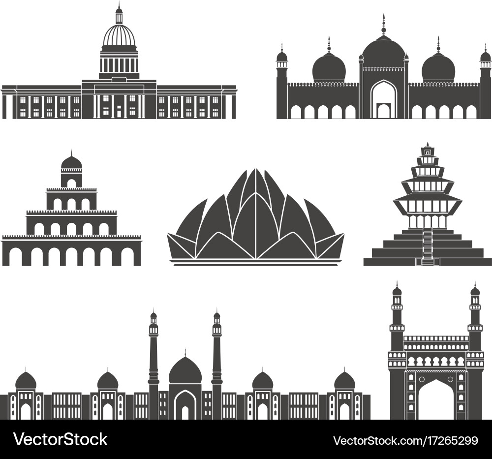 South asia Royalty Free Vector Image - VectorStock
