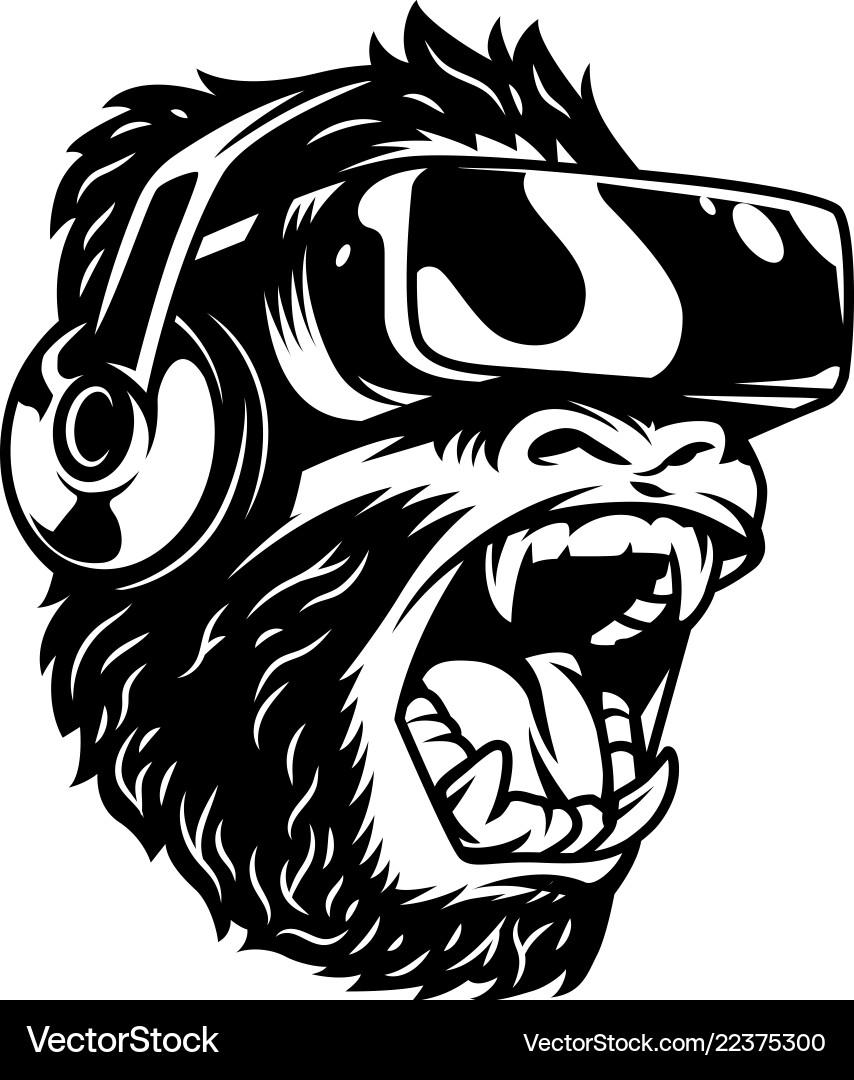 Monkey Tech Vector Images (over 100)