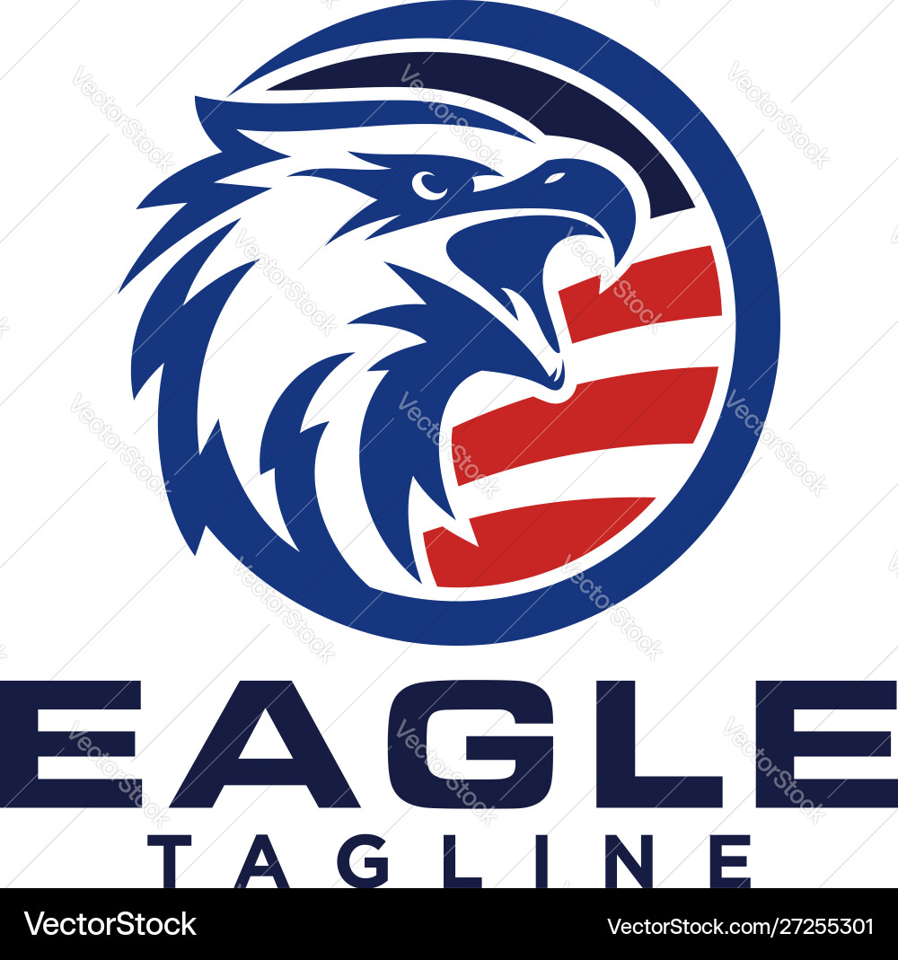 Eagle logo Royalty Free Vector Image - VectorStock