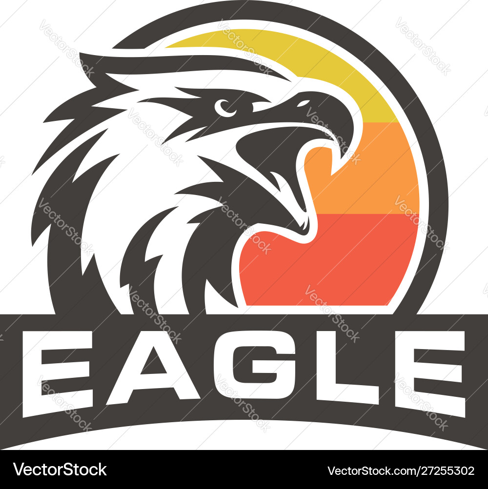 Eagle logo Royalty Free Vector Image - VectorStock