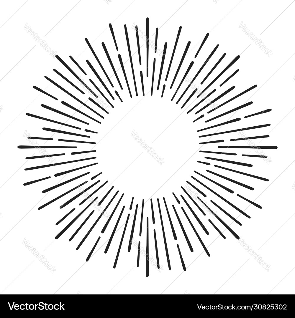 Sun Rays Sketch Vector Images (over 3,600)