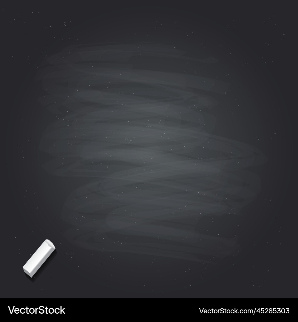 Blackboard background with chalk school Royalty Free Vector