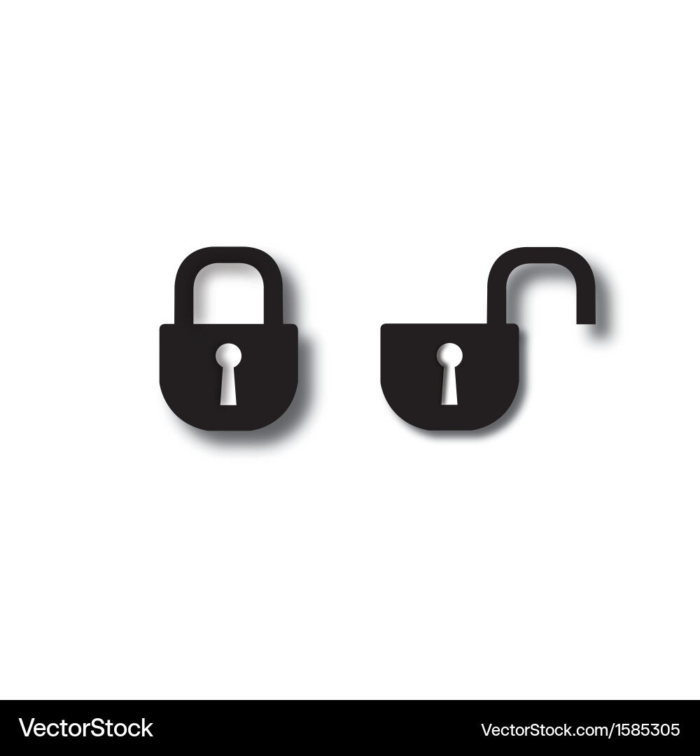 Lock Royalty Free Vector Image - VectorStock