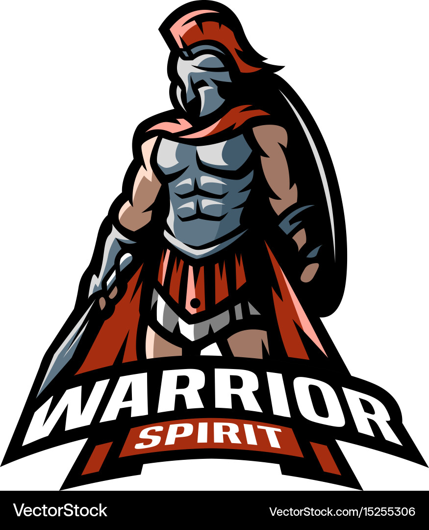 Roman Warrior Logo (15255306) – Royalty-Free Vector | VectorStock