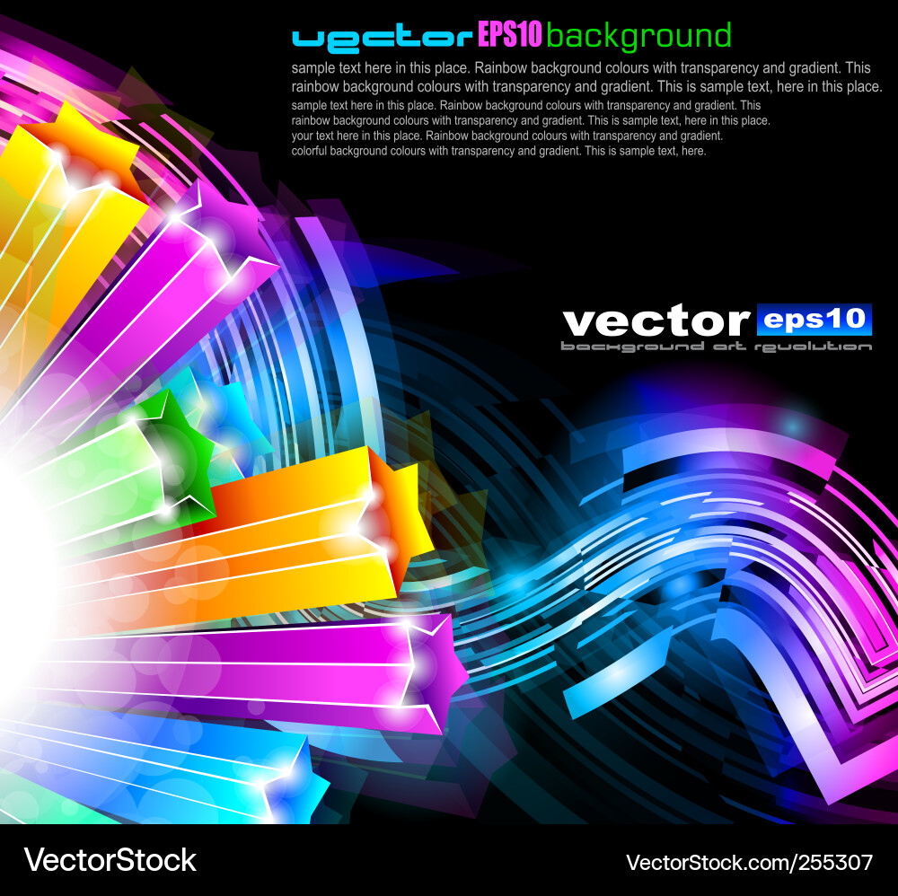 3d digital art Royalty Free Vector Image - VectorStock