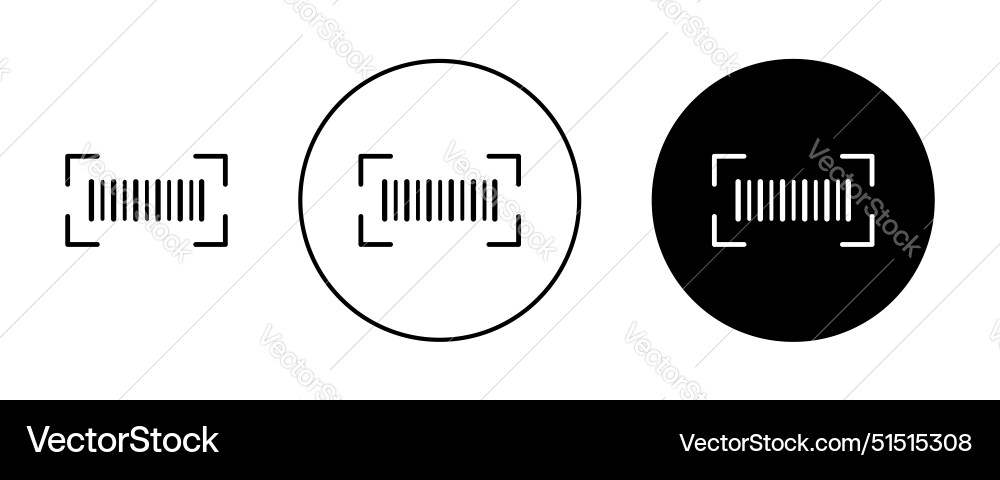 Barcode read icon Royalty Free Vector Image - VectorStock