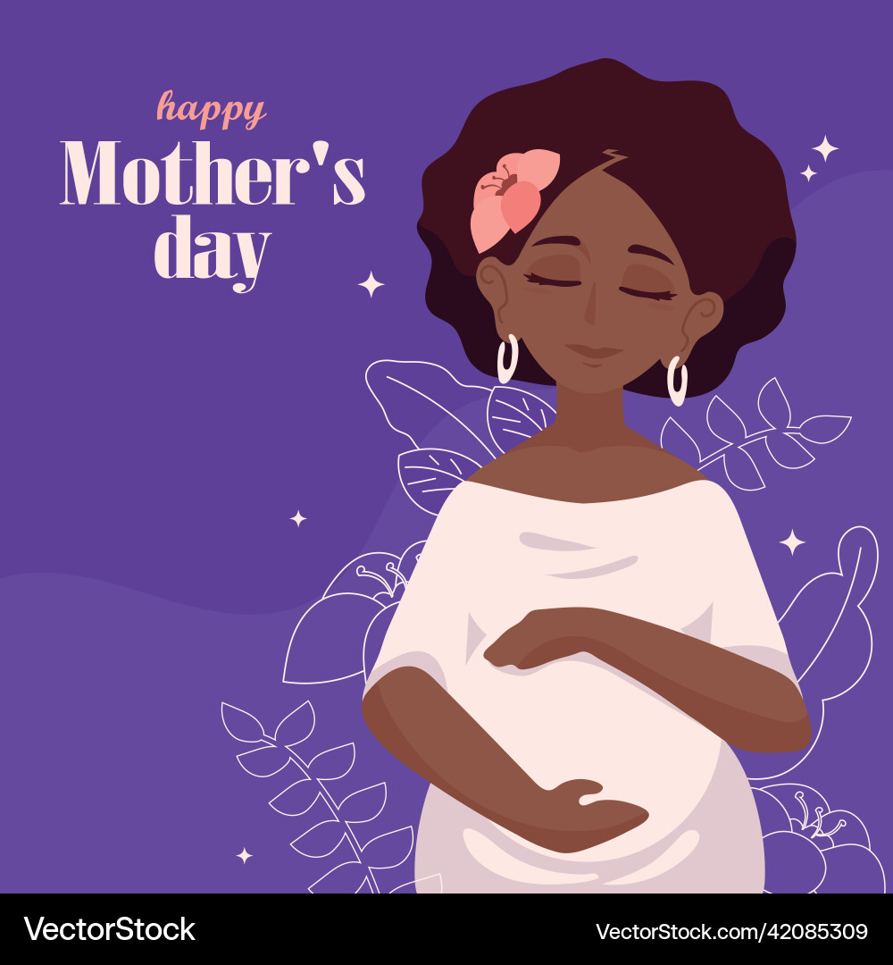 Happy mothers day celebration Royalty Free Vector Image