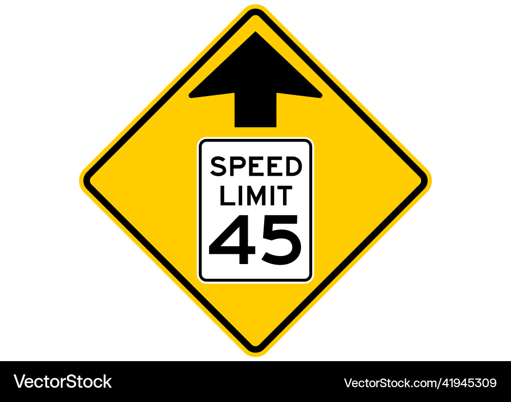 Reduce speed Royalty Free Vector Image - VectorStock