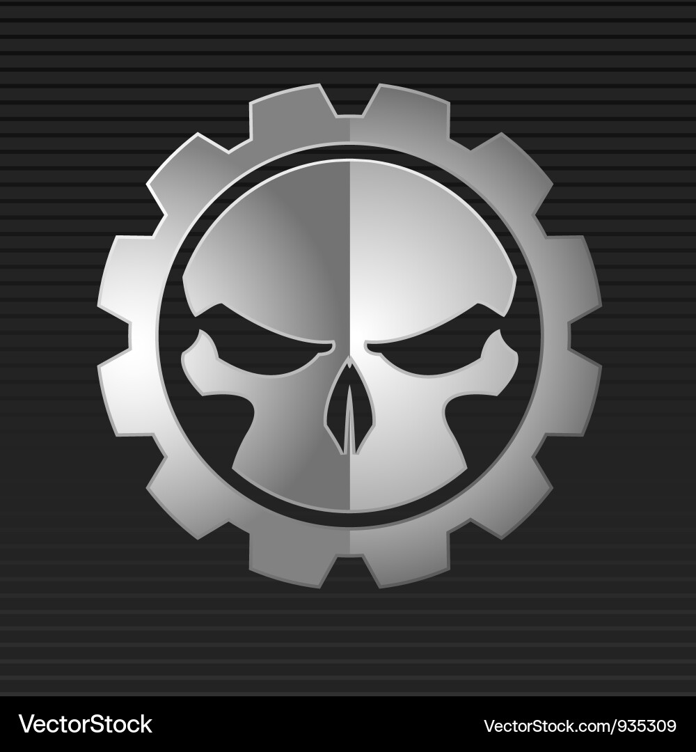 Gear Skull Vector Images (over 2,000)